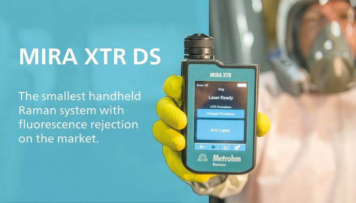MIRA XTR DS handheld Raman spectrometer: The smallest handheld Raman ...